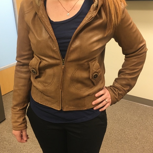 june | Jackets & Coats | June Leather Jacket | Poshmark
